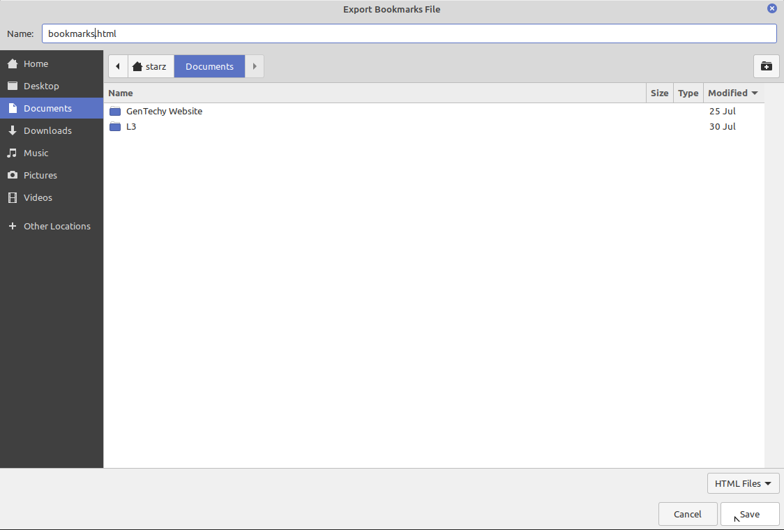Backup [web browser] Bookmarks - Tech Beatz